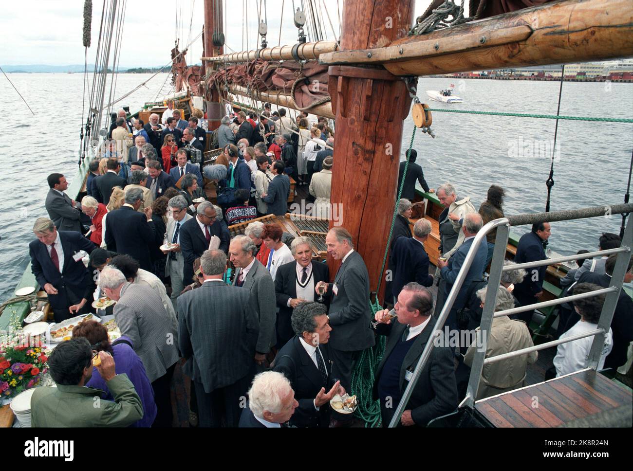 Oslo 19900827. The big hatred conference, "The Anatomy of Hate", in ...