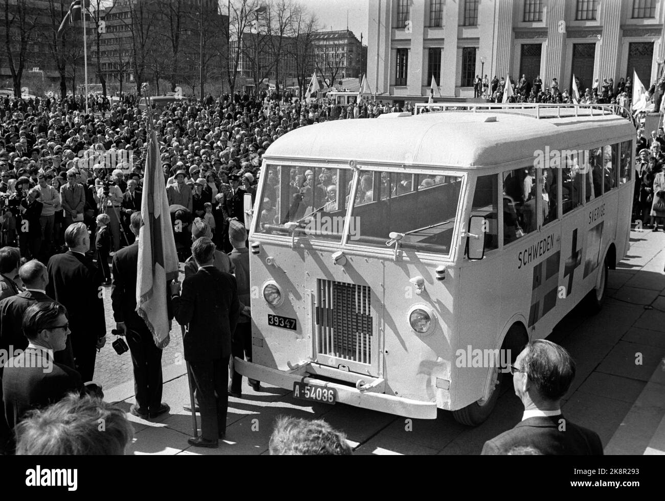 Oslo 19700507 The 25th anniversary of the liberation is marked at ...