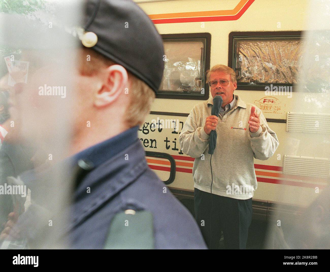 Knut egil wang election campaign security hi-res stock photography and ...
