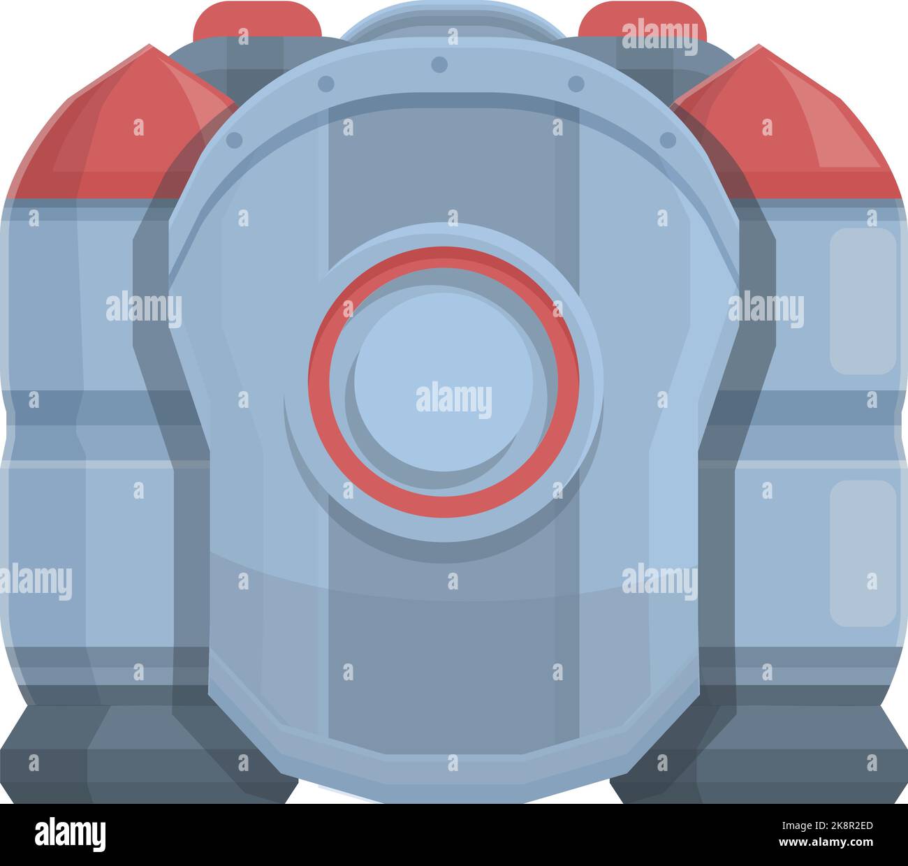 Future jetpack icon cartoon vector. Rocket jet. Boost space Stock ...