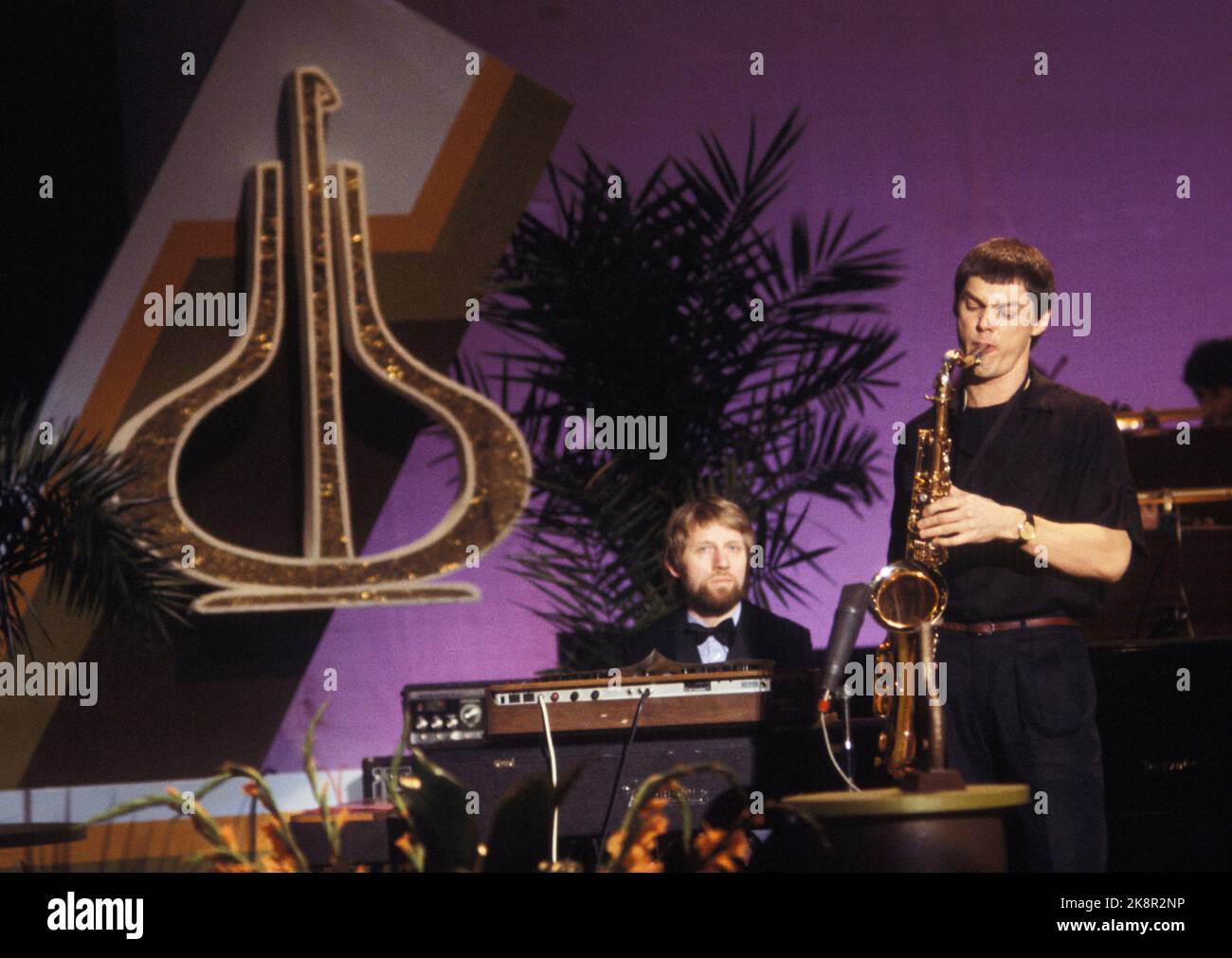 Entertaining saxophonist jan garbarek photo hi-res stock photography ...