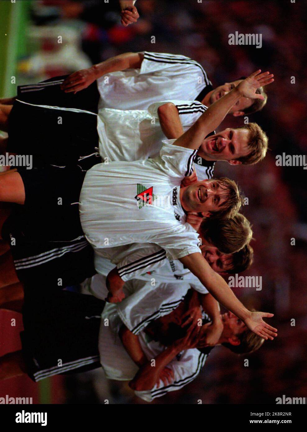 Trondheim. RBK-MTB Budapest at Lerkendal. Jahn Ivar Mini Jakobsen and ...