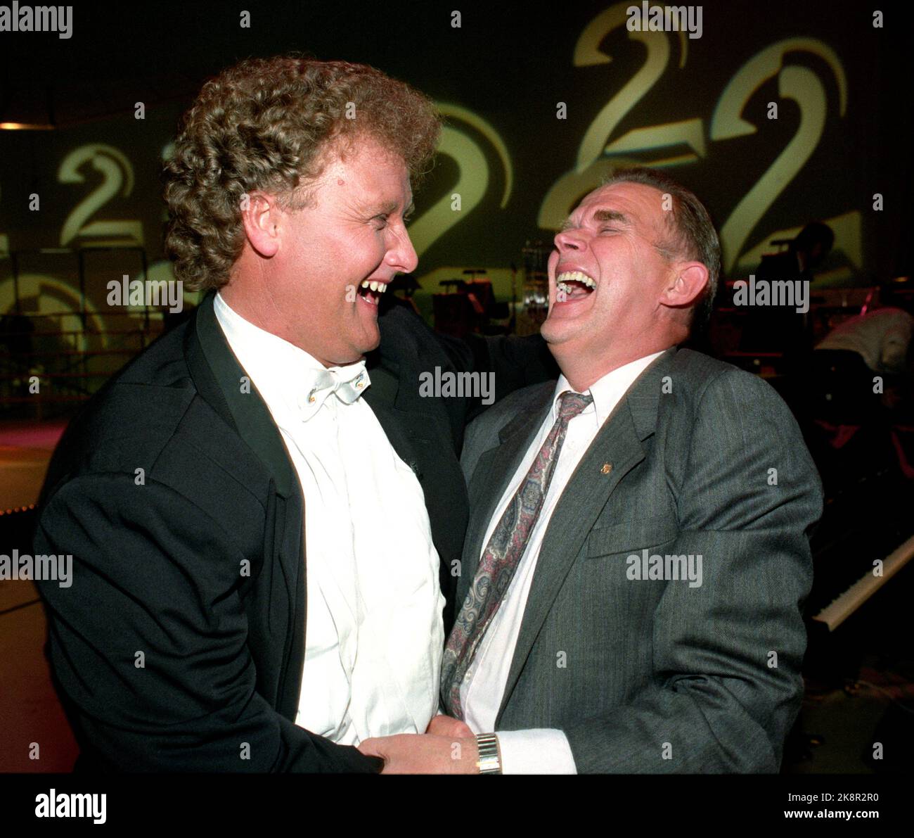 Bergen 19920906. TV2 and Norway's first advertising channel were born ...