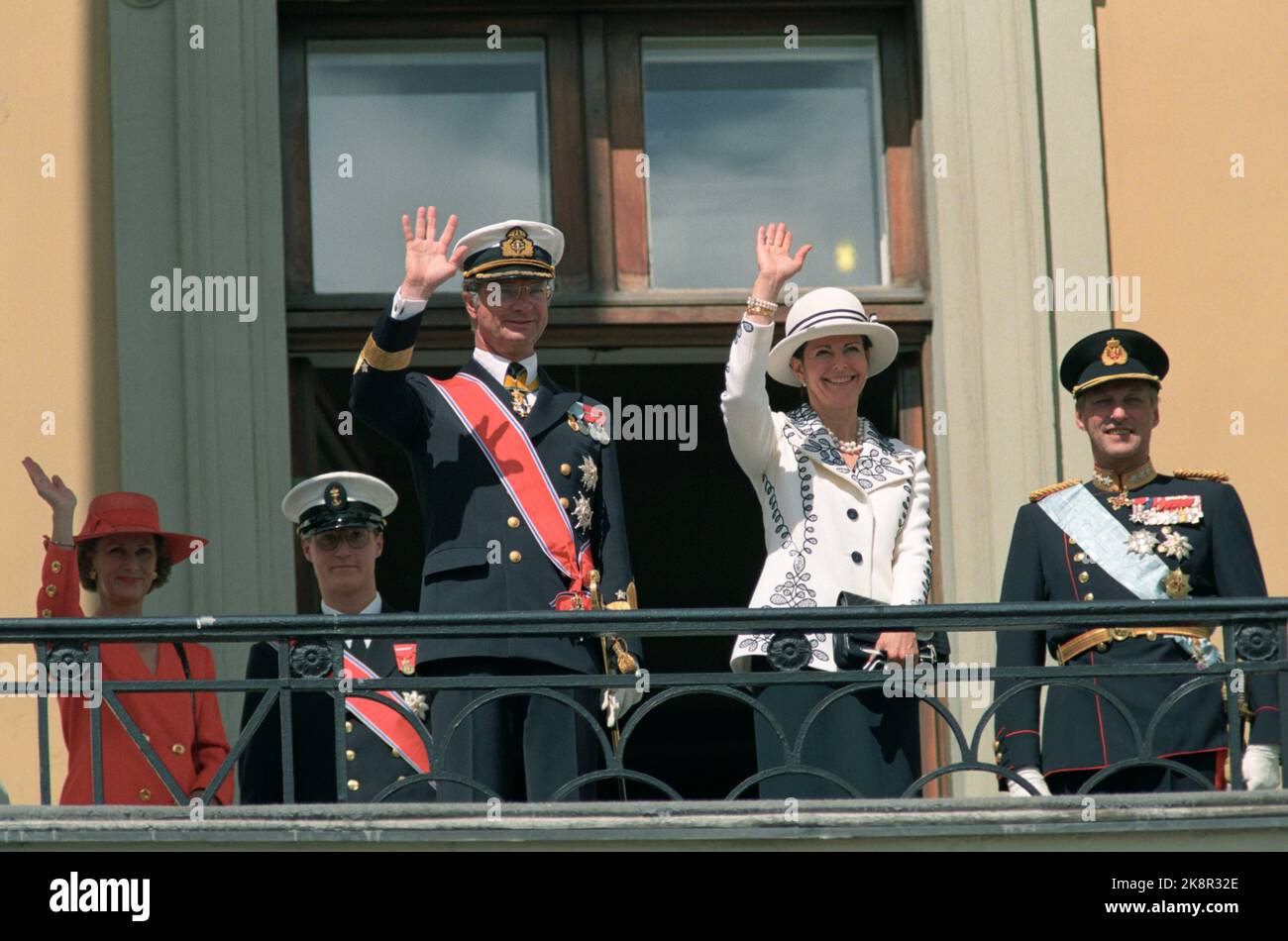 Oslo. The Swedish royal couple Queen Silvia and King Carl Gustaf are visiting Norway with the ...