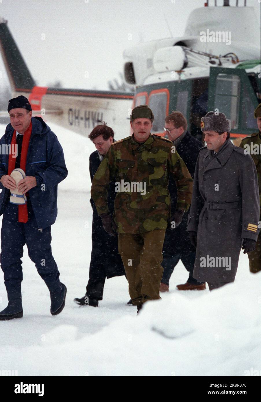King harald and president mauno koivisto hi-res stock photography and ...