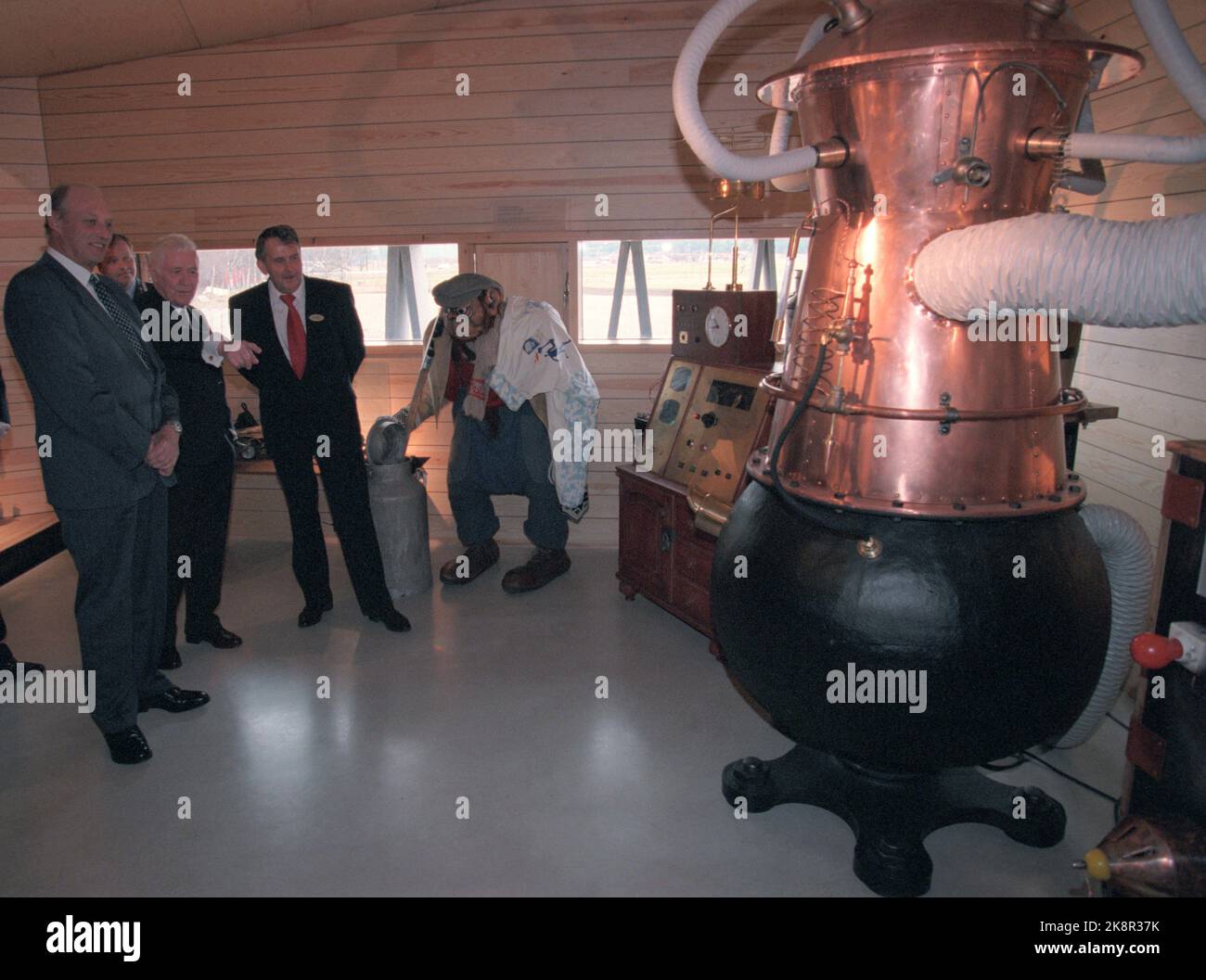 Alvdal. Opening of the Aukrustsenteret in Alvdal. King Harald with ...