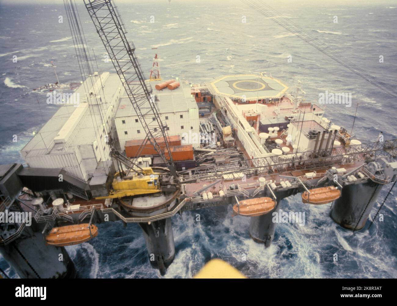 Knut odras ntb ntb lifeboat homes exterior oil platforms hi-res stock ...