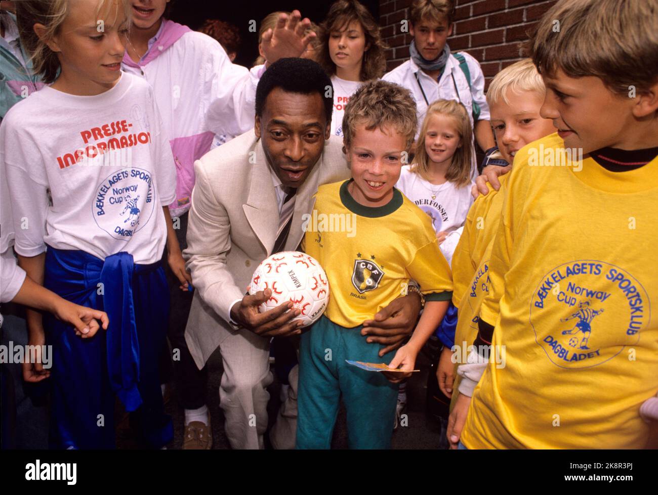 Oslo soccer children hi-res stock photography and images - Alamy