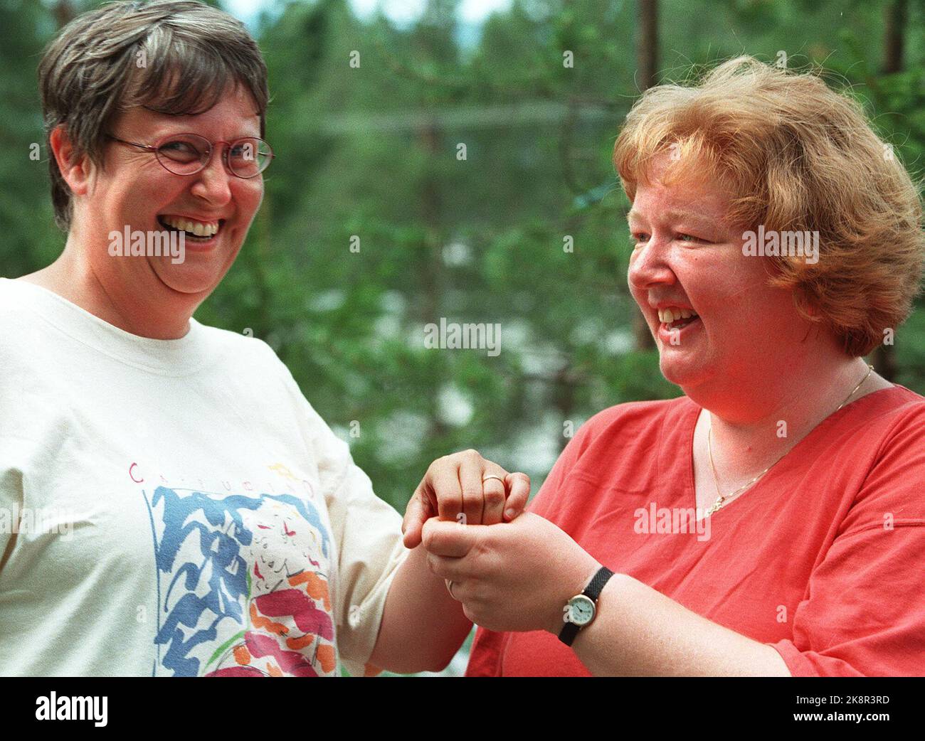 Nordre Land 19970723. Siri Sunde case. Chaplain Siri Sunde is the first ...
