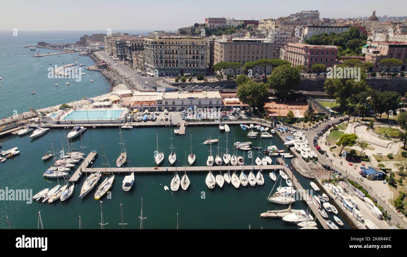 Birds eye view of the port and palace hi-res stock photography and ...