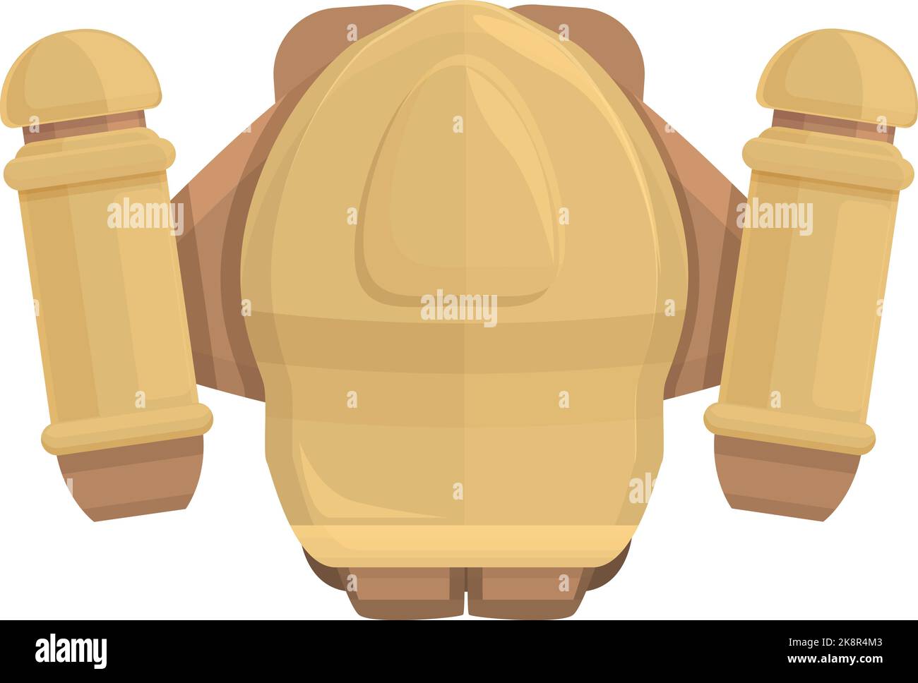 Jetpack boost icon cartoon vector. Rocket jet. Future space Stock ...