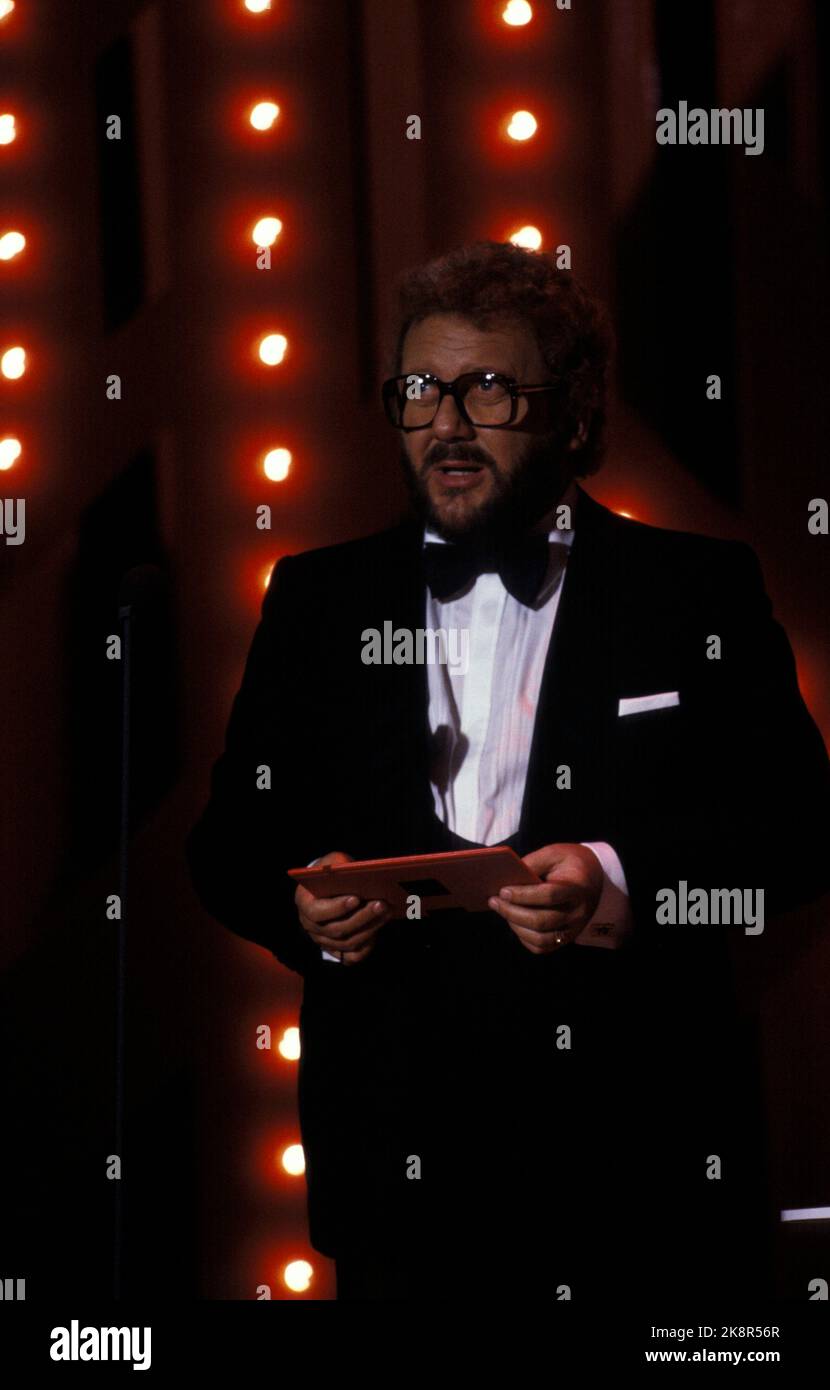 Oslo January 5, 1985. The Spellemann Prize is awarded in Oslo. Here ...