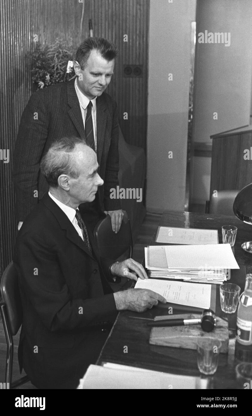 Prime minister trygve bratteli photo hi-res stock photography and ...