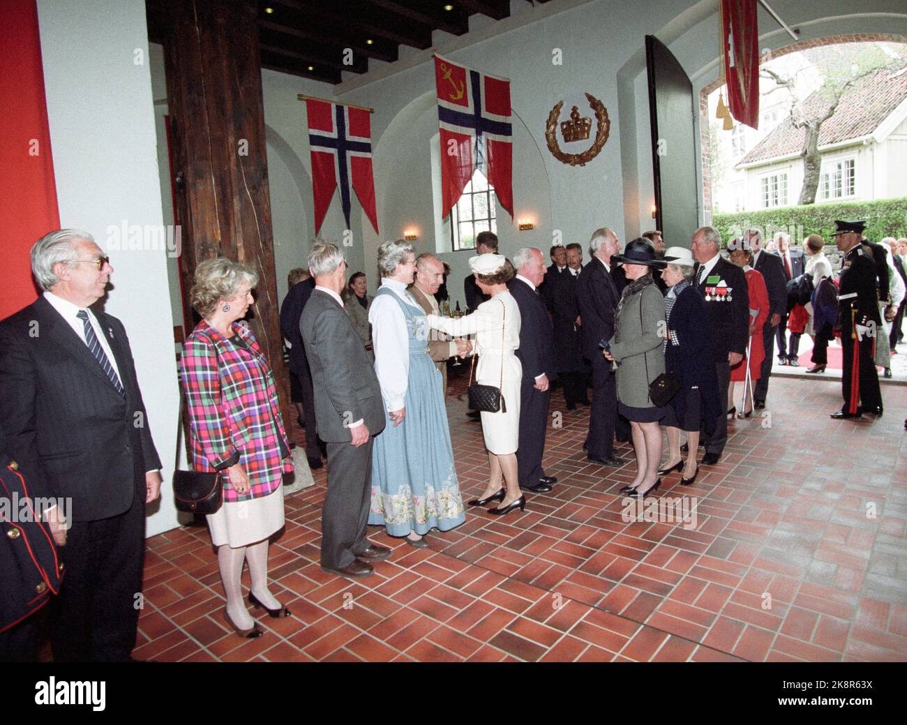Oslo 199508. The liberation anniversary, - 50 years since the liberation after World War II May ...