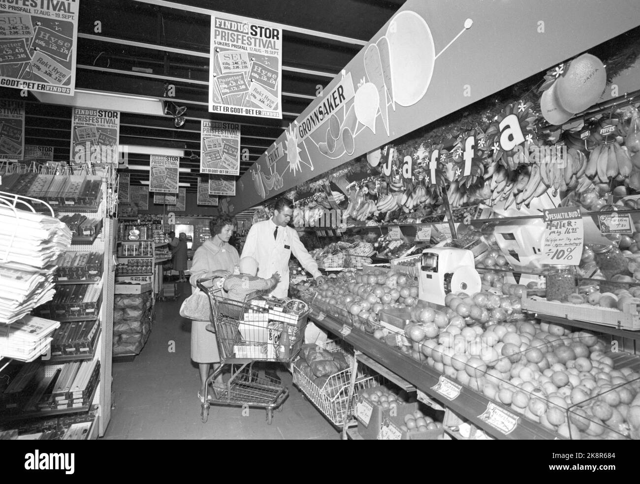 Oslo 19640912 "The battle of the housewife" The price war is not creepy ...