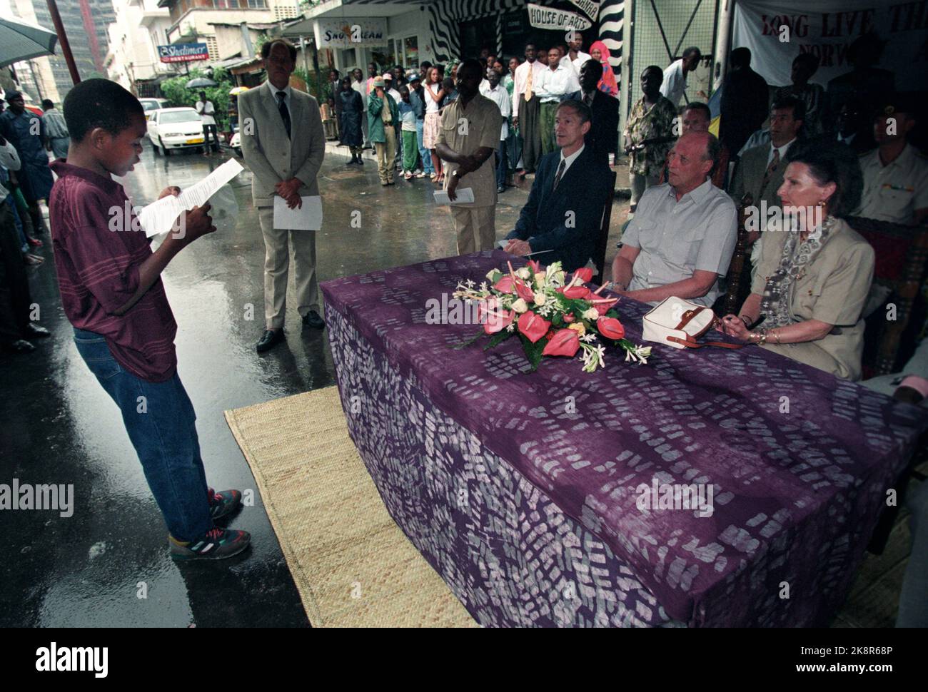 Tanzania. The royal family on Easter holidays in Tanzania. Here King ...