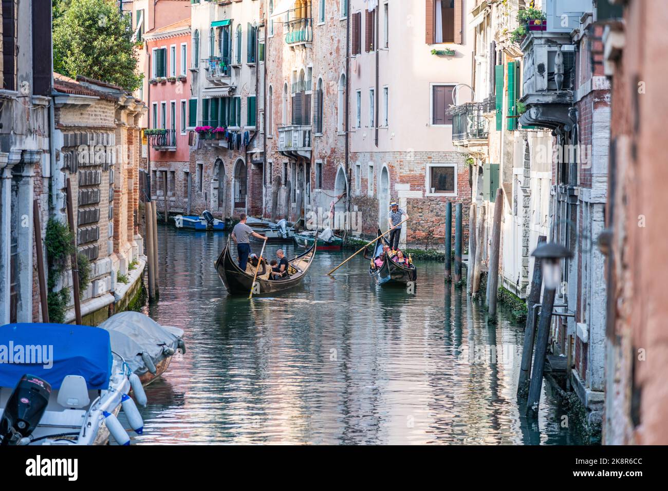 A canal in Venice, Italy Stock Photo - Alamy