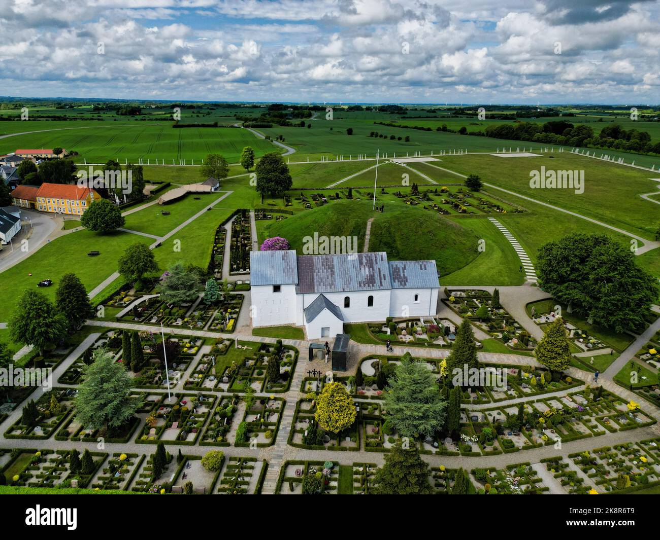 Jelling mounds hi-res stock photography and images - Alamy