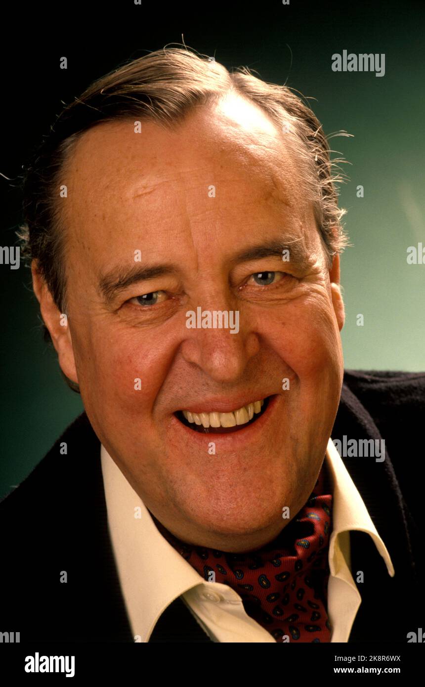 Oslo 19891129. Actor Sverre Wilberg. Photo: Knut Falch / Scanfoto / NTB ...