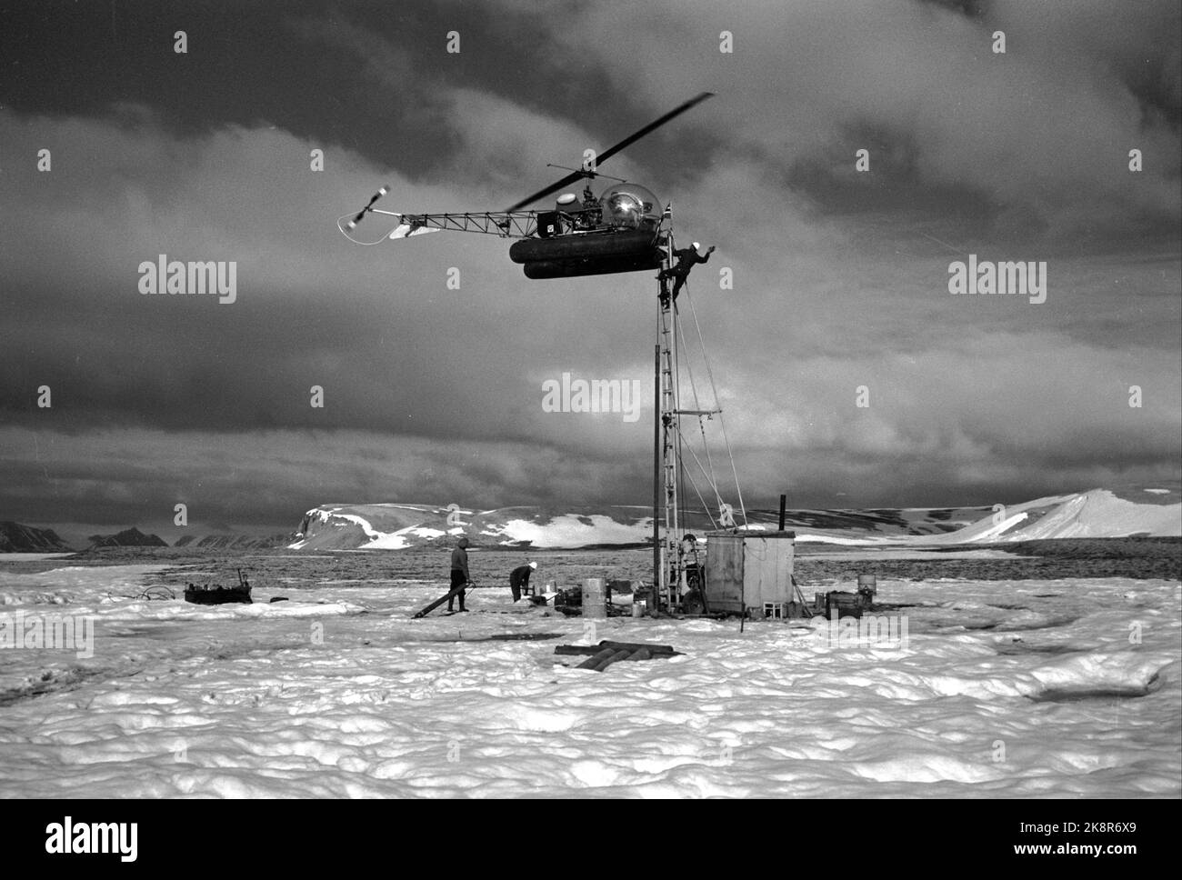 1963 current visits svalbard by helicopter norsk polar navigation a s ...