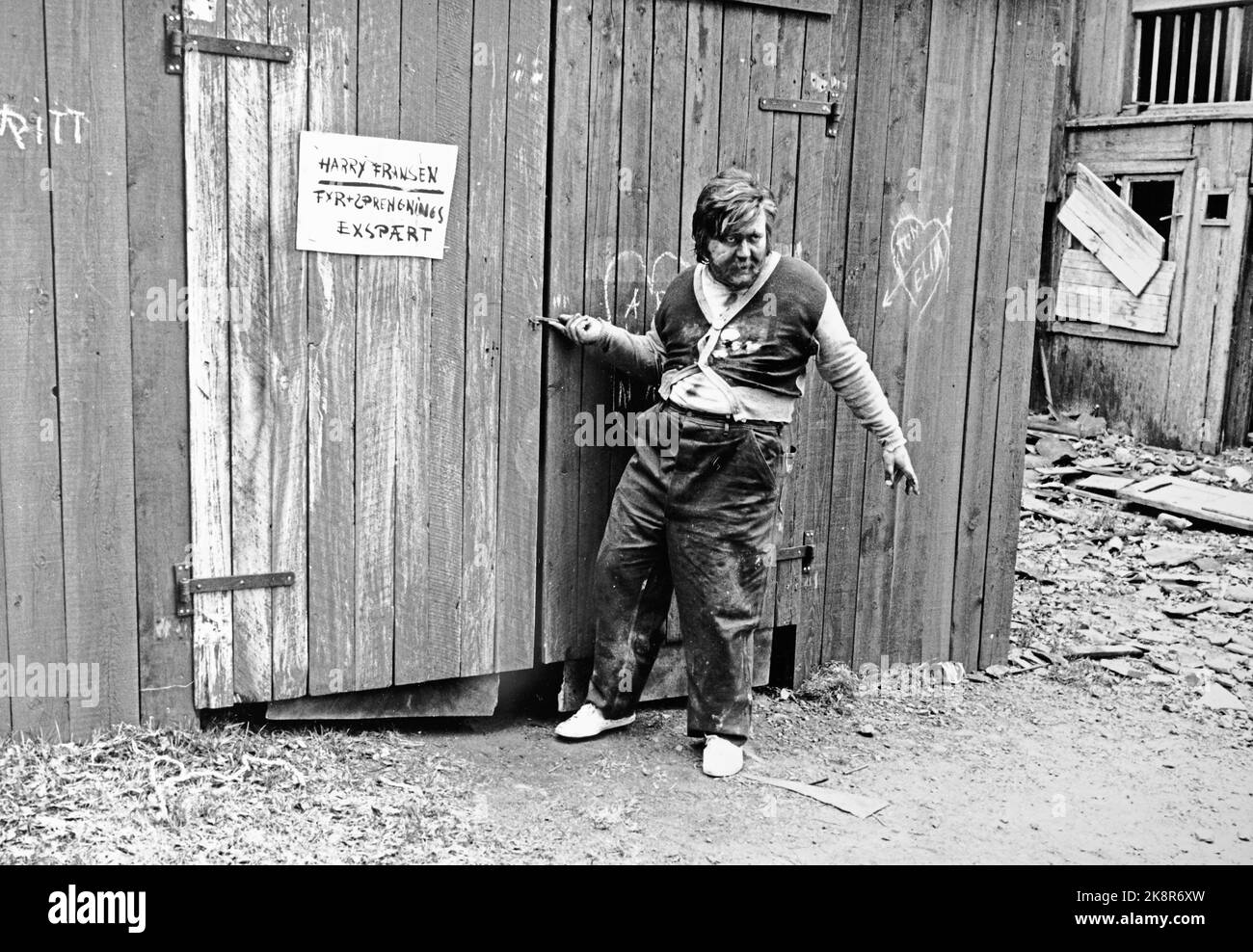 Oslo 1970 From the movie "Olsenbanden and Dynamite Harry". Here Egon ...
