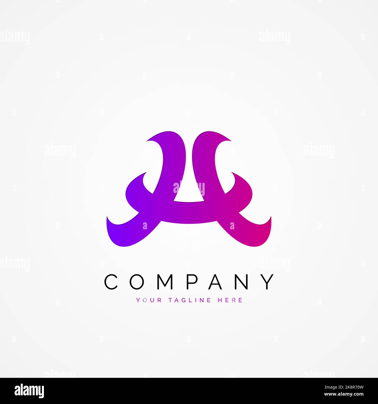 Letter A. Creative symbol in modern colors. Vector illustration Stock ...
