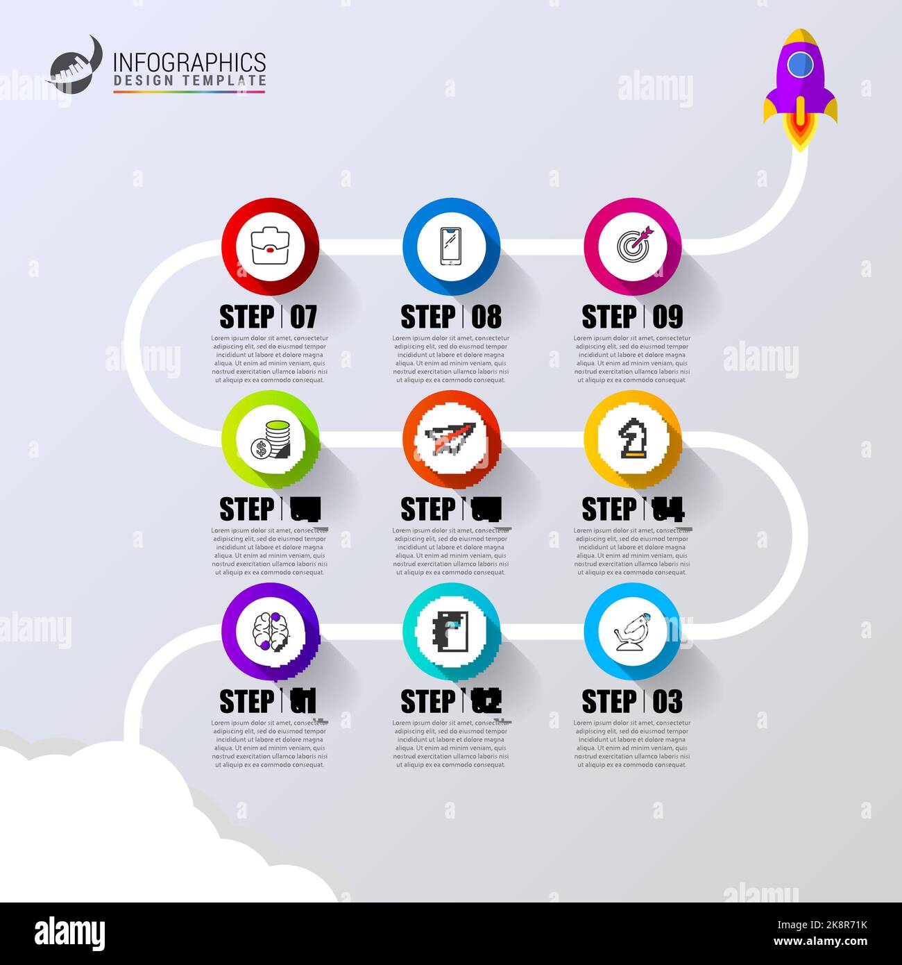 Timeline. Business concept. Infographic design template. Vector ...
