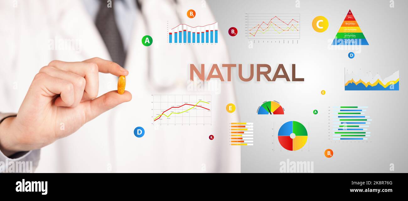 Nutritionist giving you a pill Stock Photo - Alamy