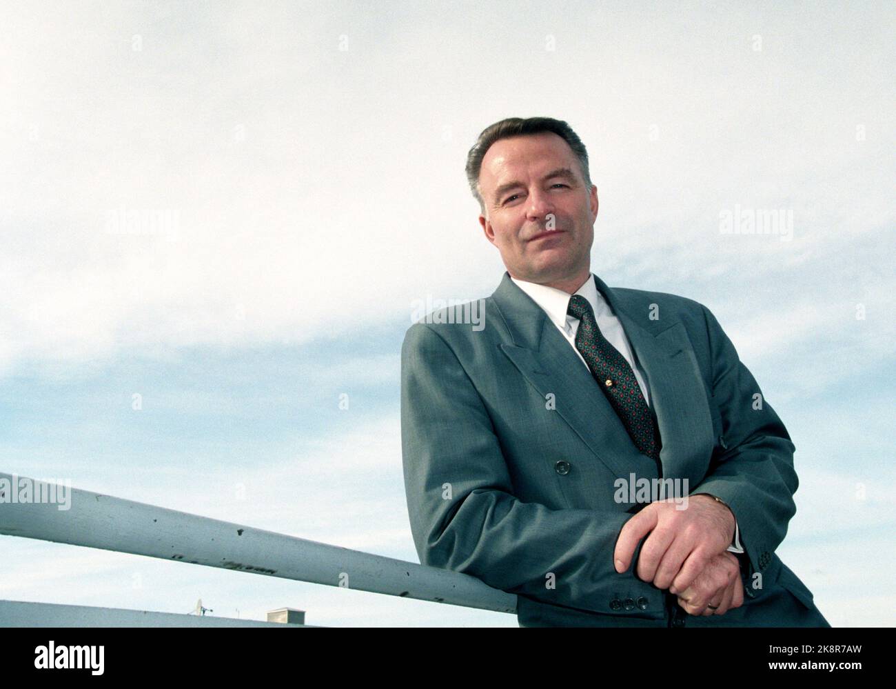 Oslo 19950324 CEO of Vital Bjørn Elvestad. Photo: Tor Richardsen / NTB ...