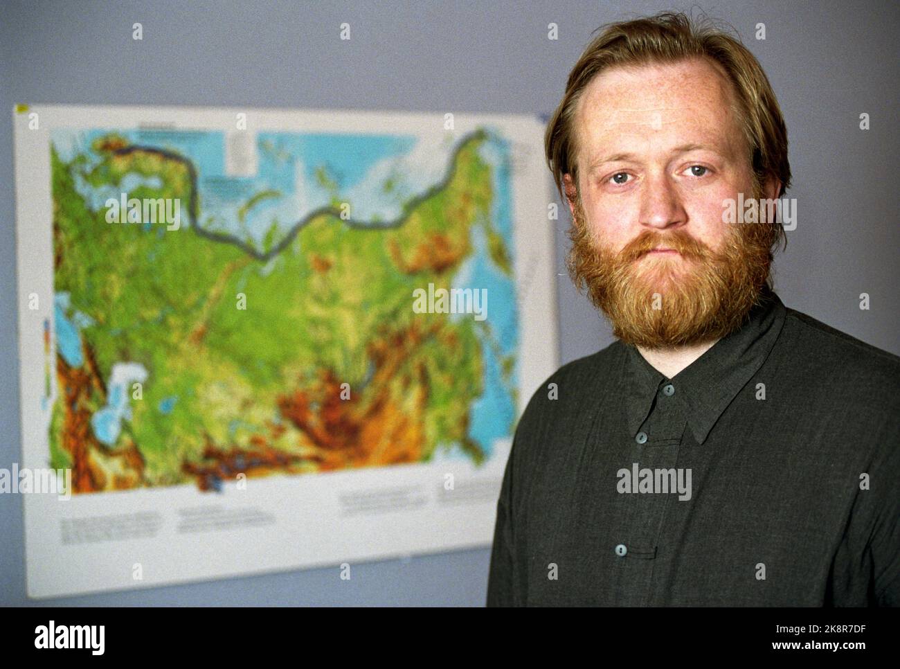 19930423: Head of Lillehammer Olympics Environmental expedition Geir ...