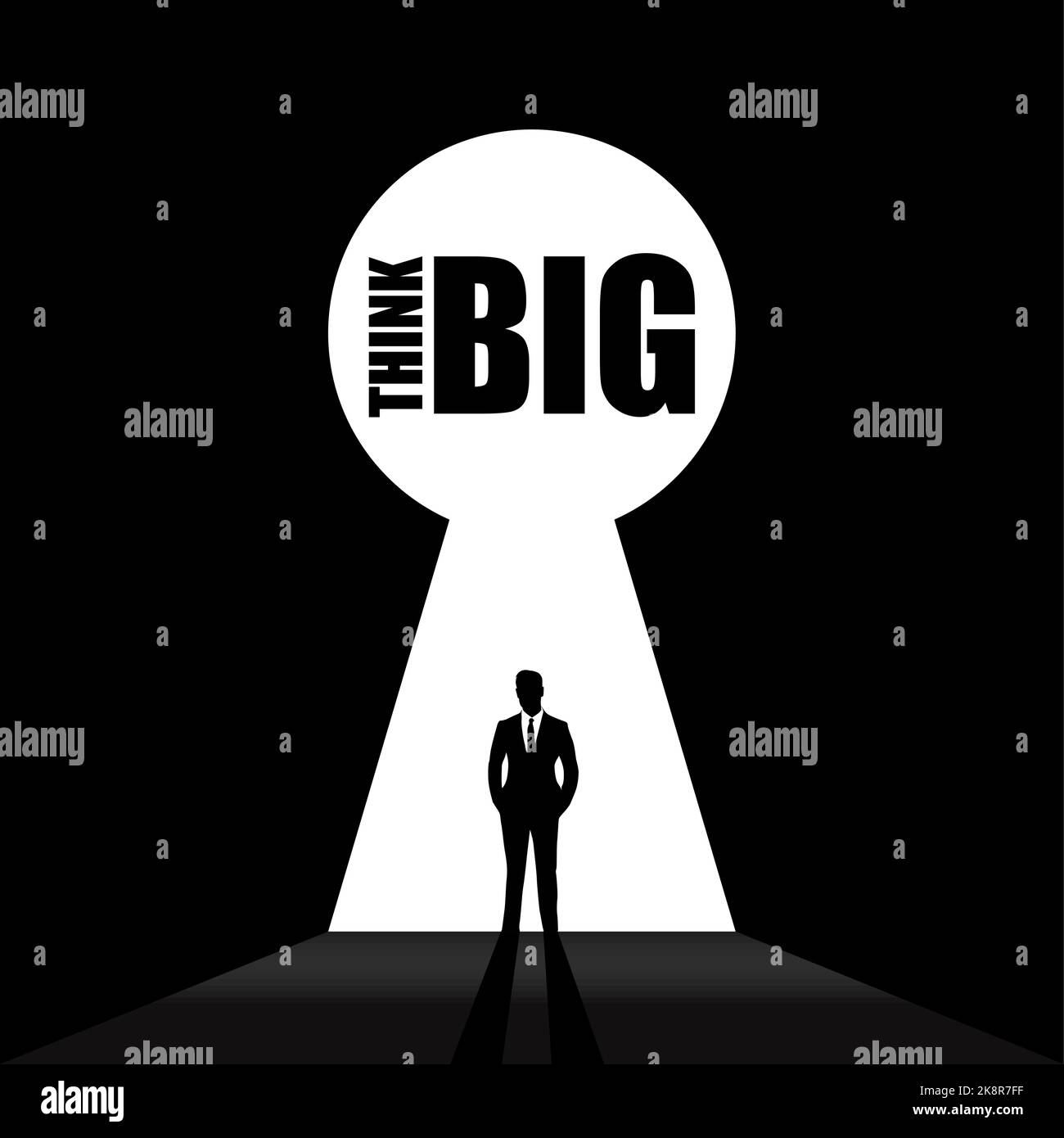 The big lock Stock Vector Images - Alamy