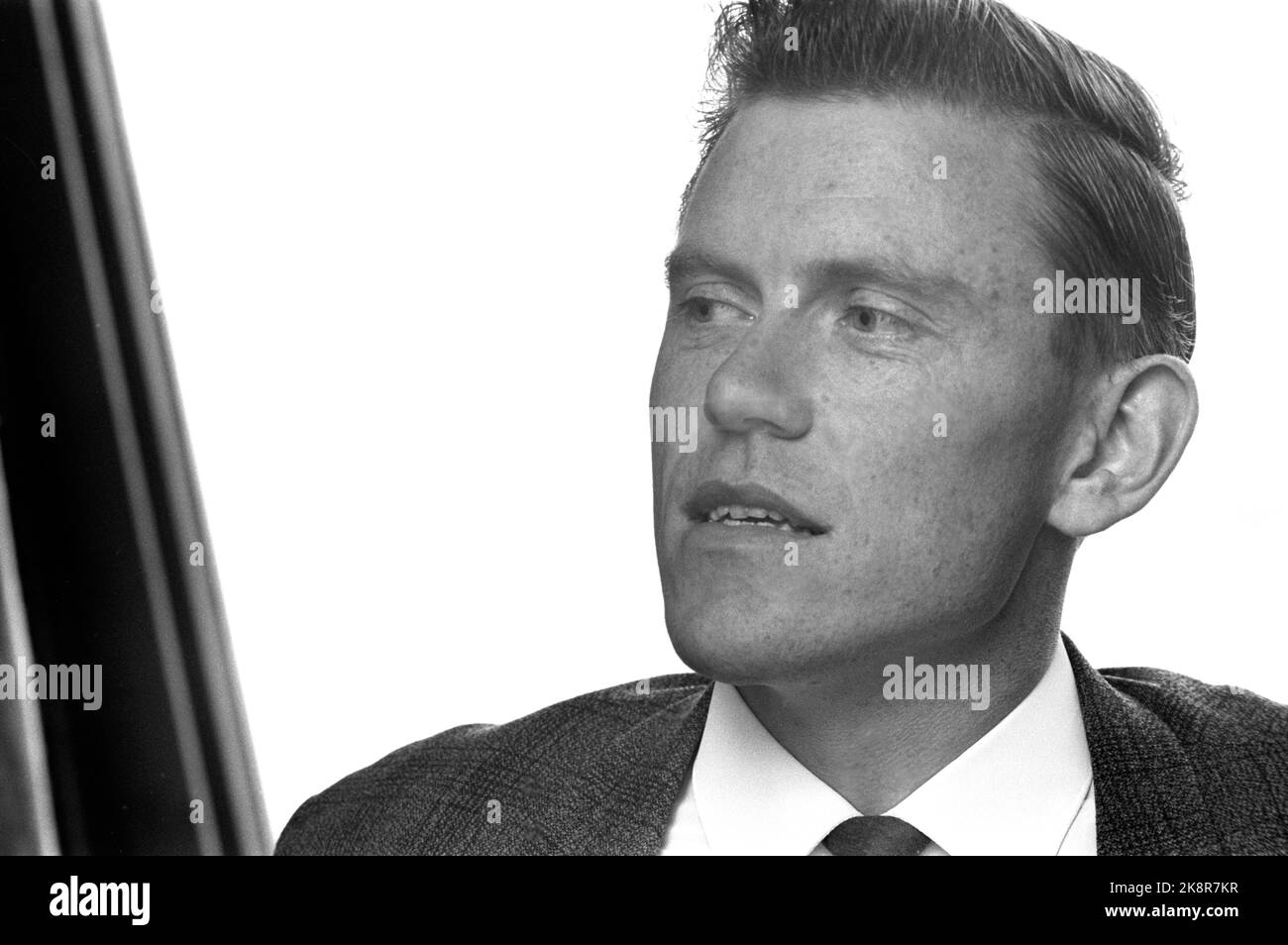 Oslo july 1968 theologian inge lonning photo hi-res stock photography ...