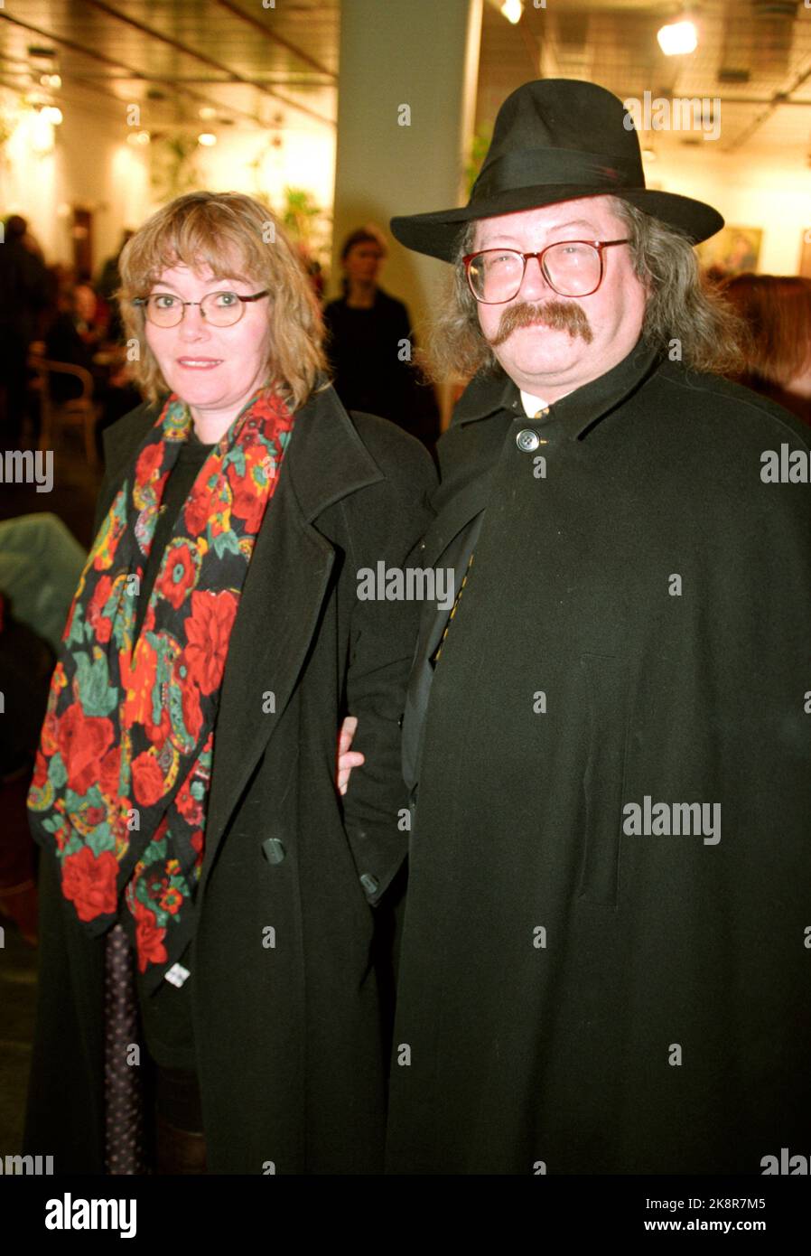 Oslo 19940119. "The Draumkvedet" premieres at the Norwegian Theater ...