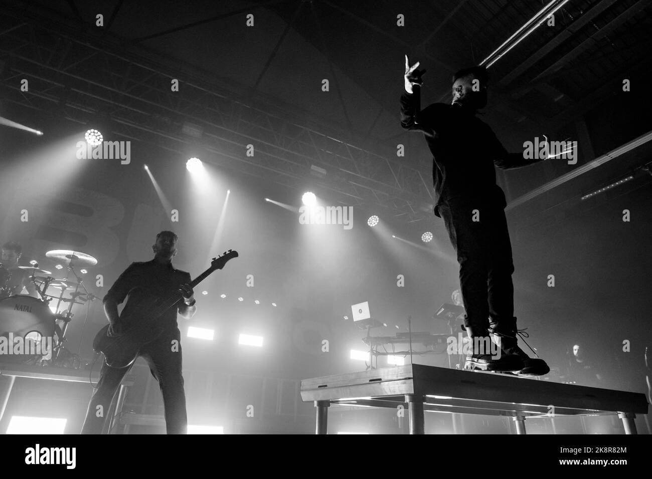 Photographs of Bury Tomorrow performing at the SWG3 in Glasgow on the ...