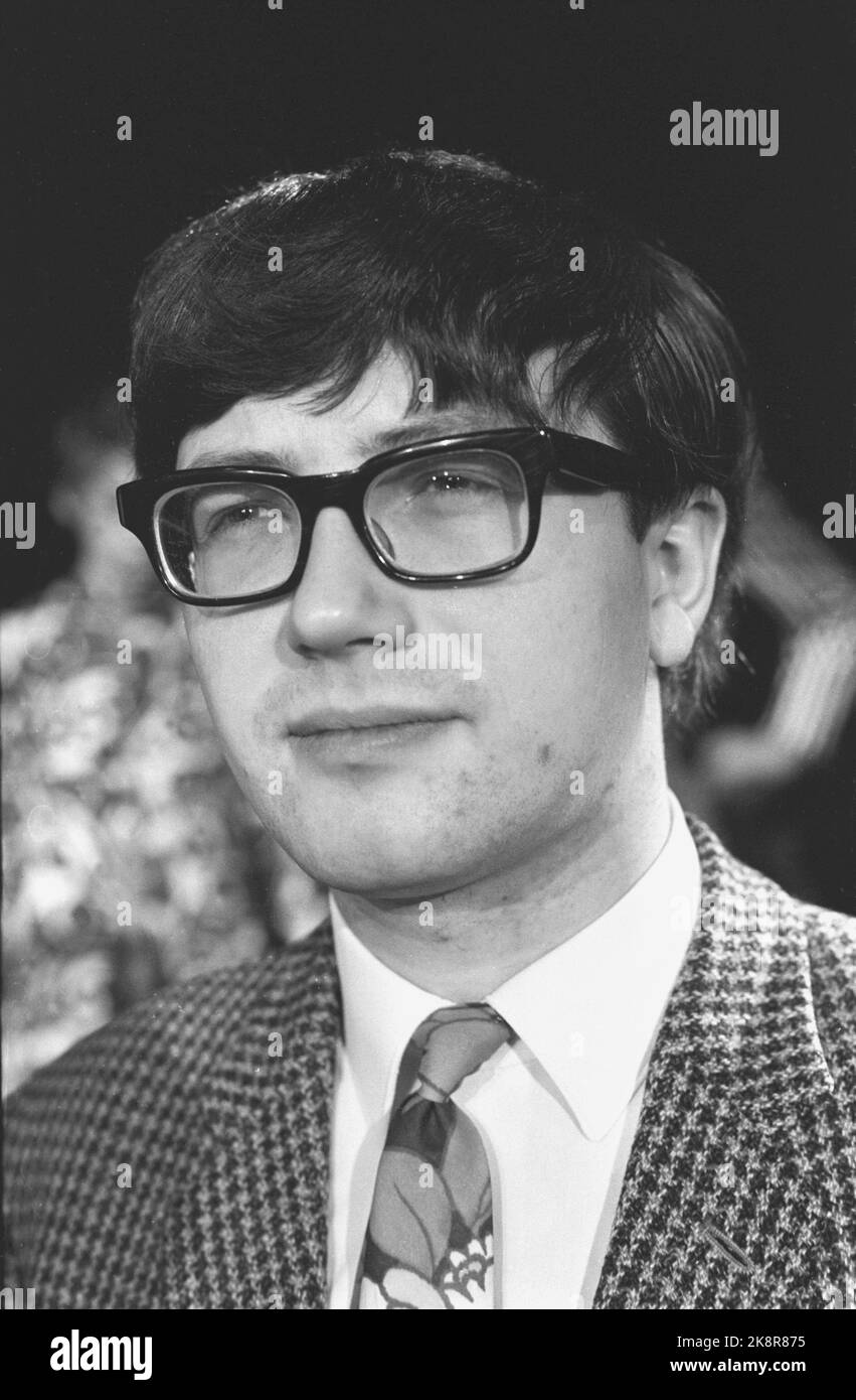 Oslo 19700106. Author Jon Bing Photo: Erik Thorberg NTB / NTB Stock ...