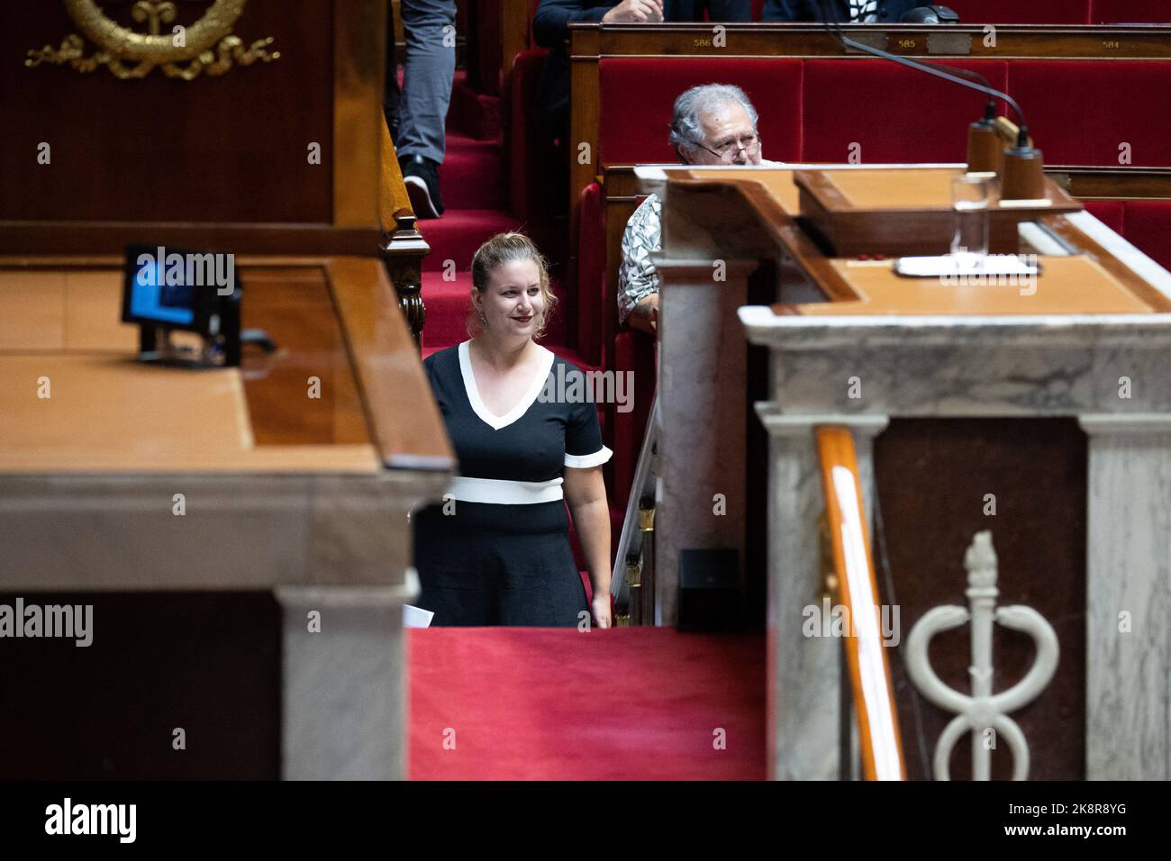 Paris, France, October 23, 2022. French deputy and president of La ...