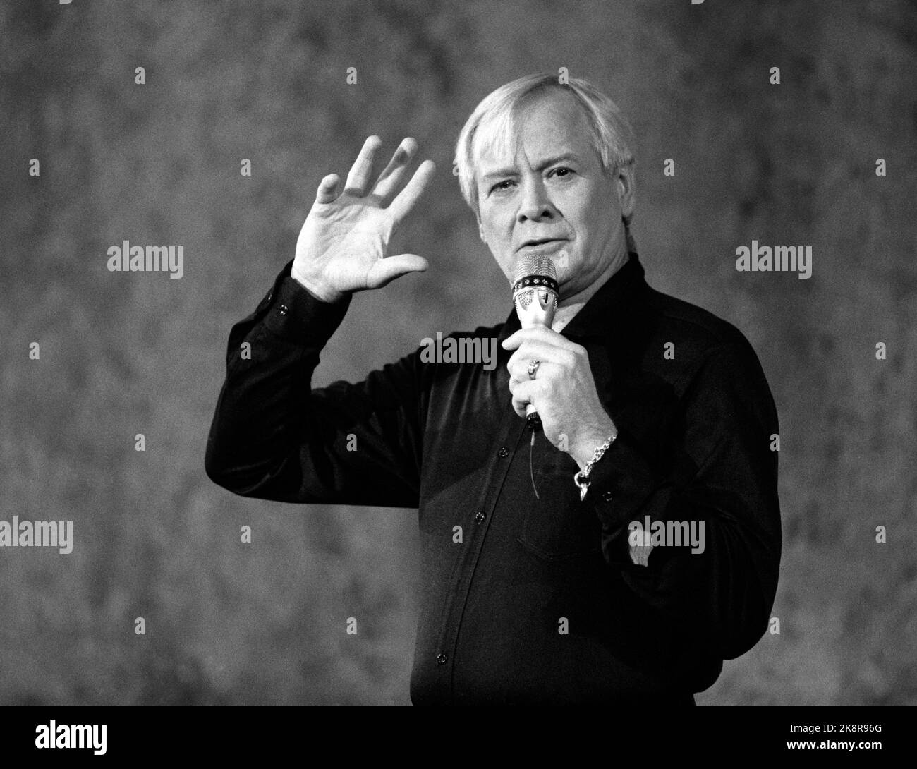 Oslo 19871116. Jan Malmsjø, versatile singer, actor, artist from Sweden ...