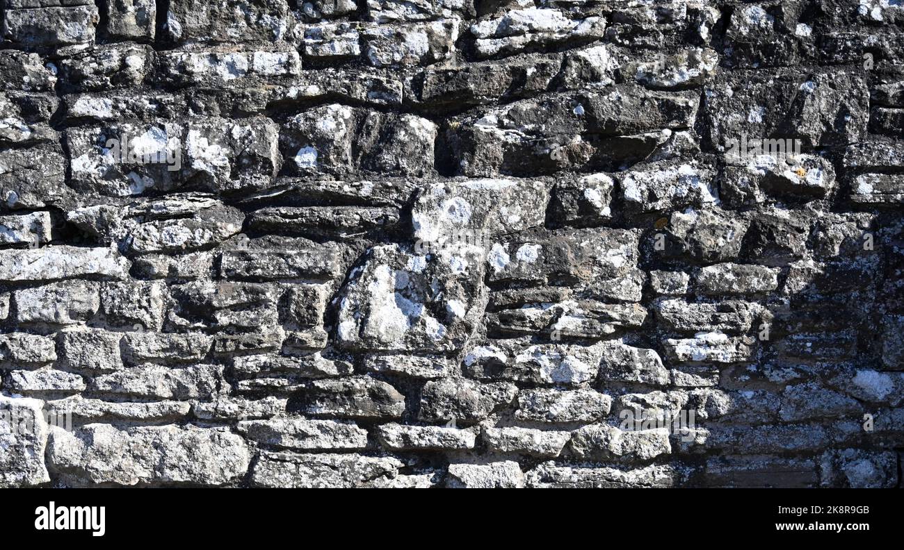 Vintage Old Brick Stone Wall, Background Texture Stock Photo - Alamy