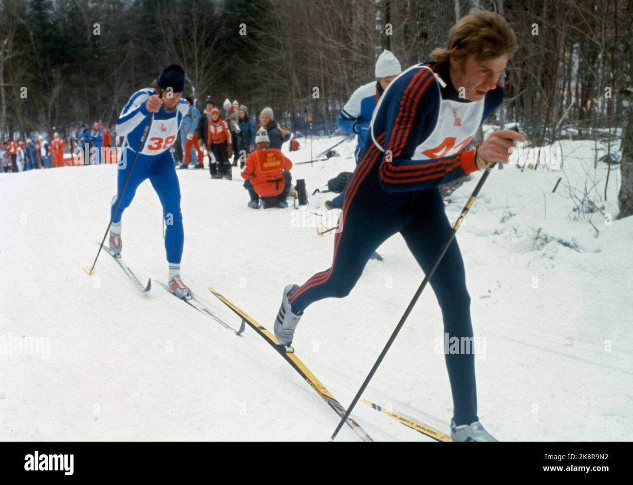 Olympic lake placid 50 km cross country skiing hi-res stock photography and images - Alamy