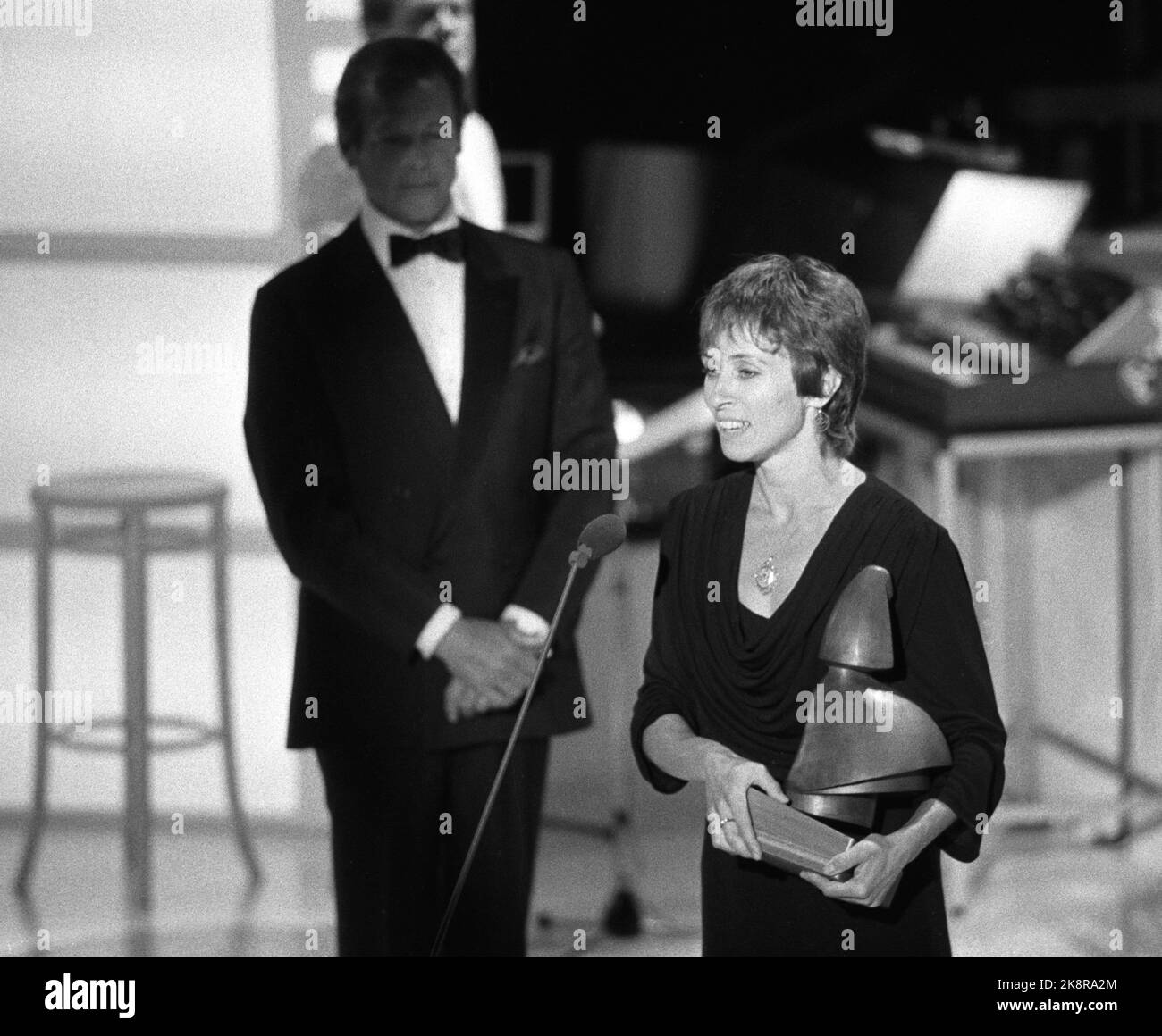 Haugesund 17 August 1985. The Amanda Prize is awarded for the first ...