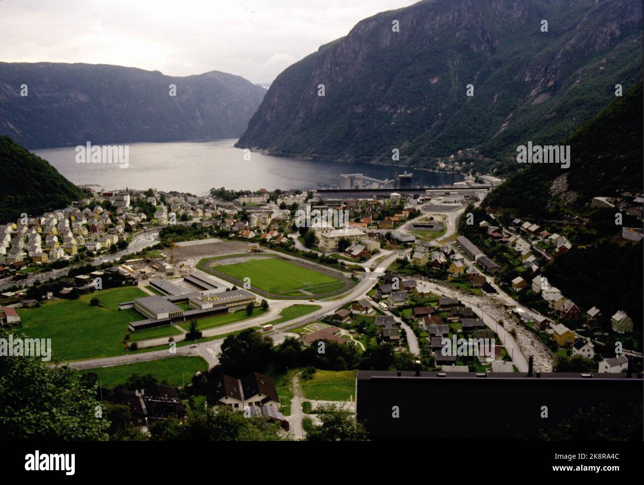 Erik thorberg ntb town overview fjord hi-res stock photography and ...