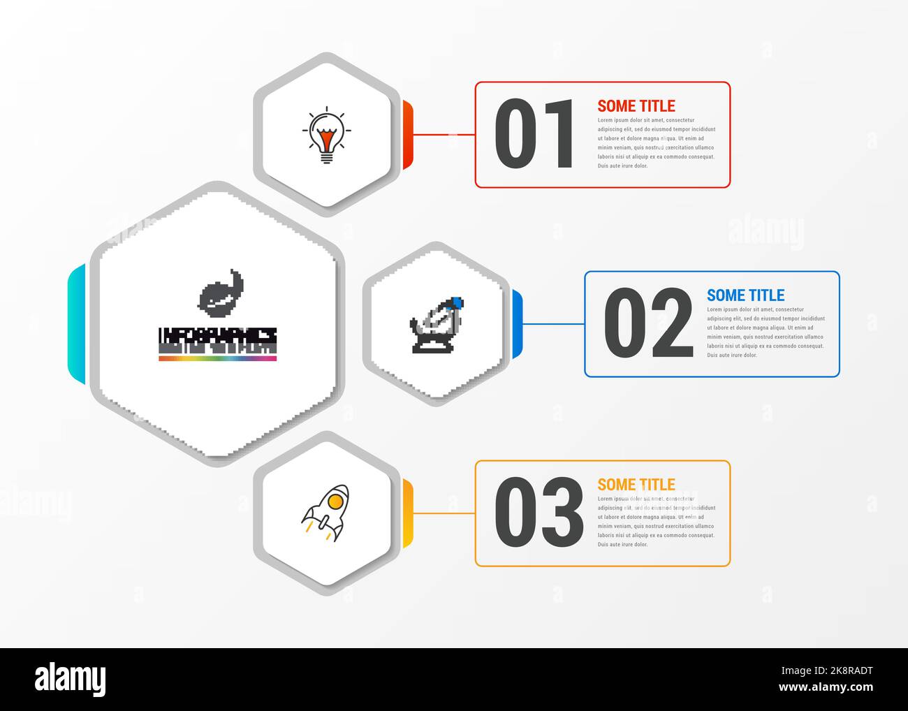 Infographic design template. Creative concept with 3 steps. Can be used ...