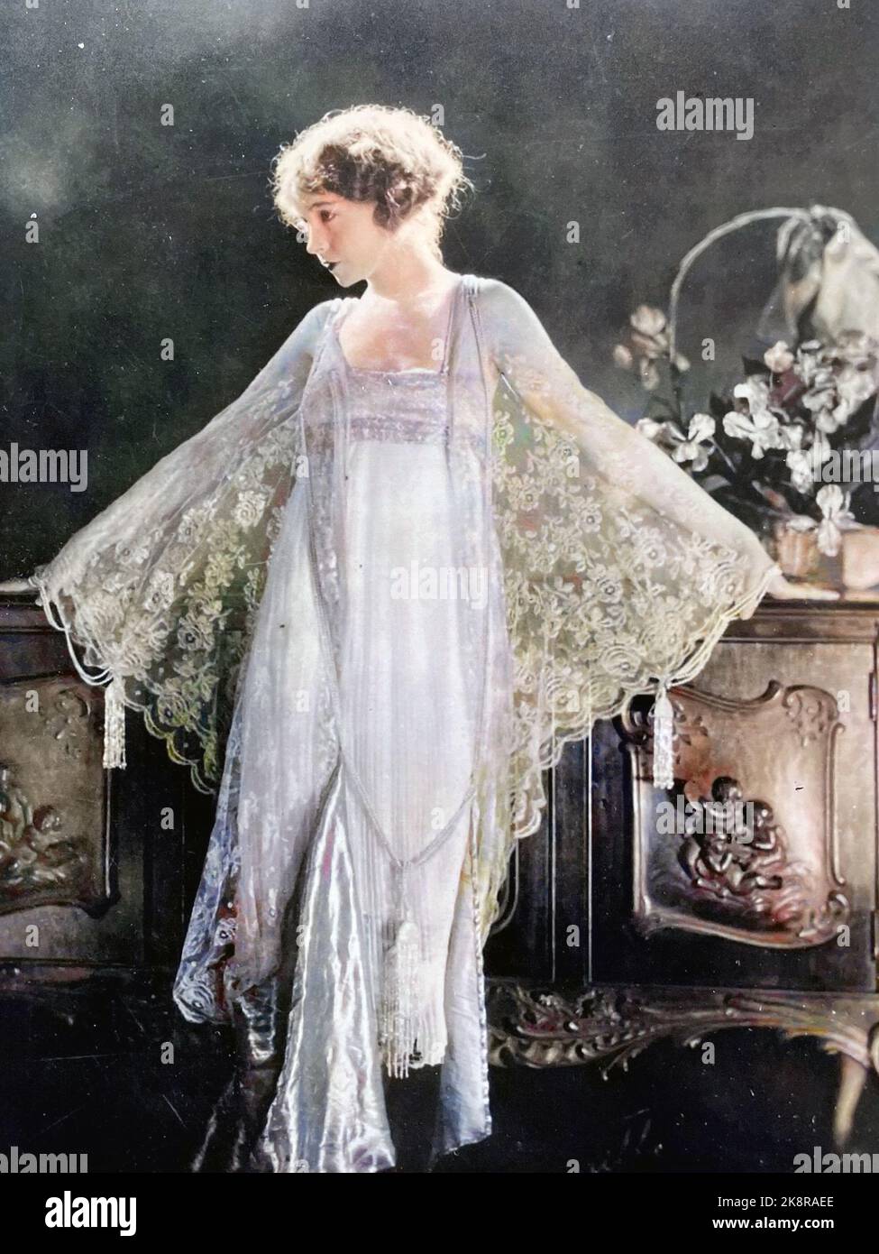 LIllian gish (1893-1993) American silent film actress about 1922 Stock ...