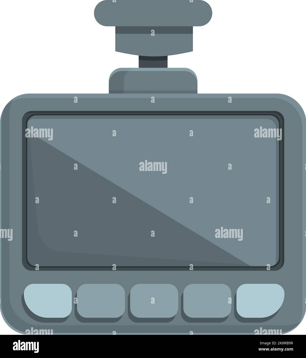Dashboard cam icon cartoon vector. Video recorder. Car drive Stock ...