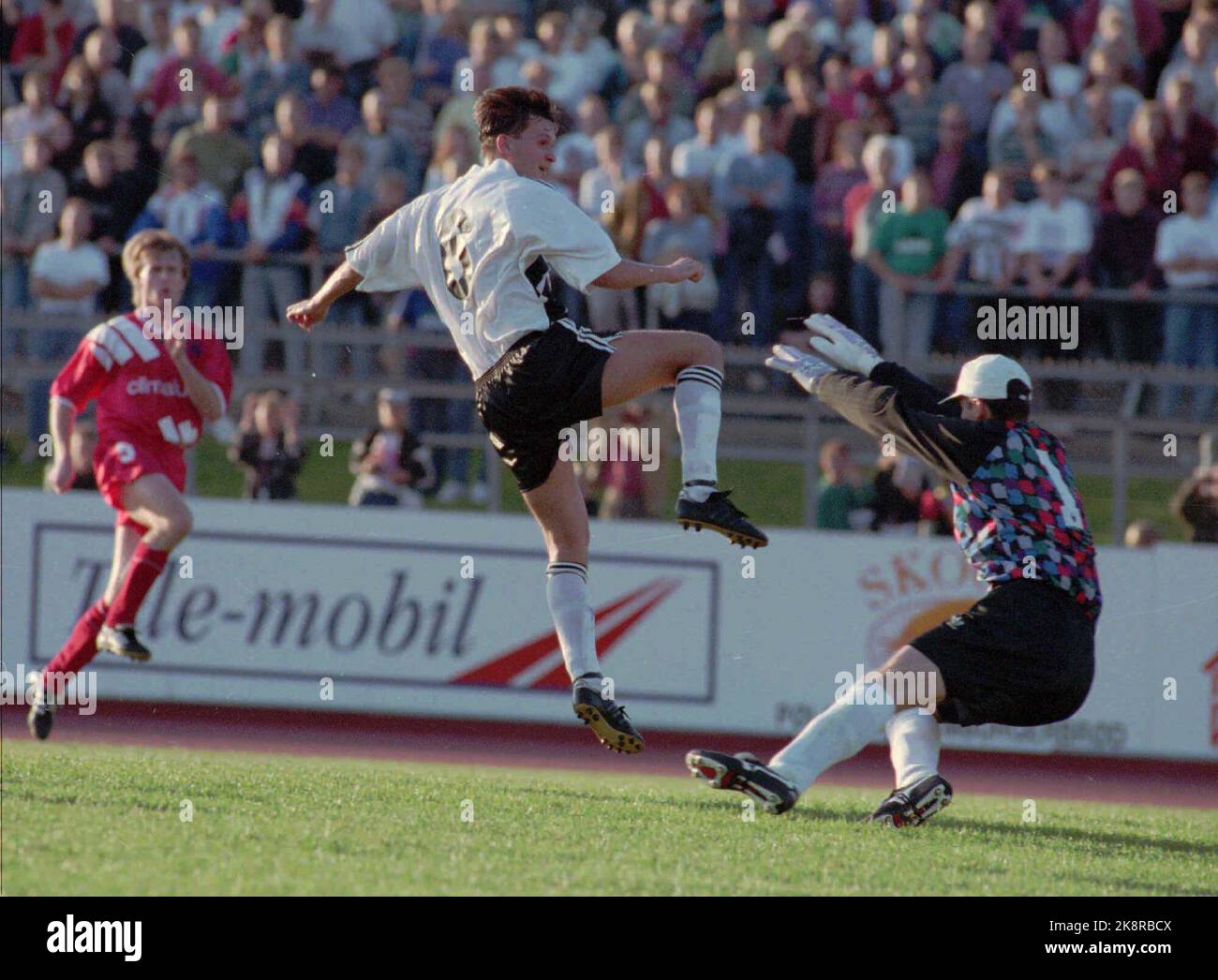 Trondheim. European Cup match, Lerkendal. Rosenborg won over the ...