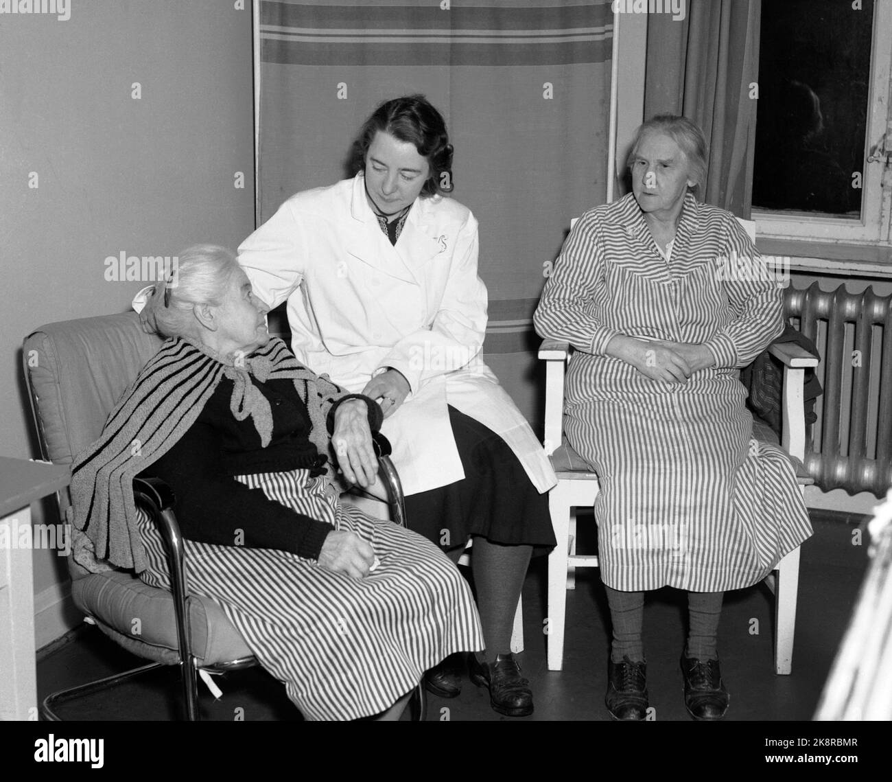 Oslo 195101 Miss Cand. Theol Agnes Wold is the first woman to be ...