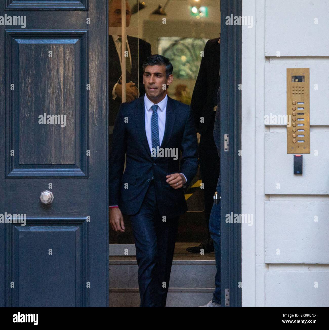 London, England, UK. 24th Oct, 2022. Newly elected leader of ...