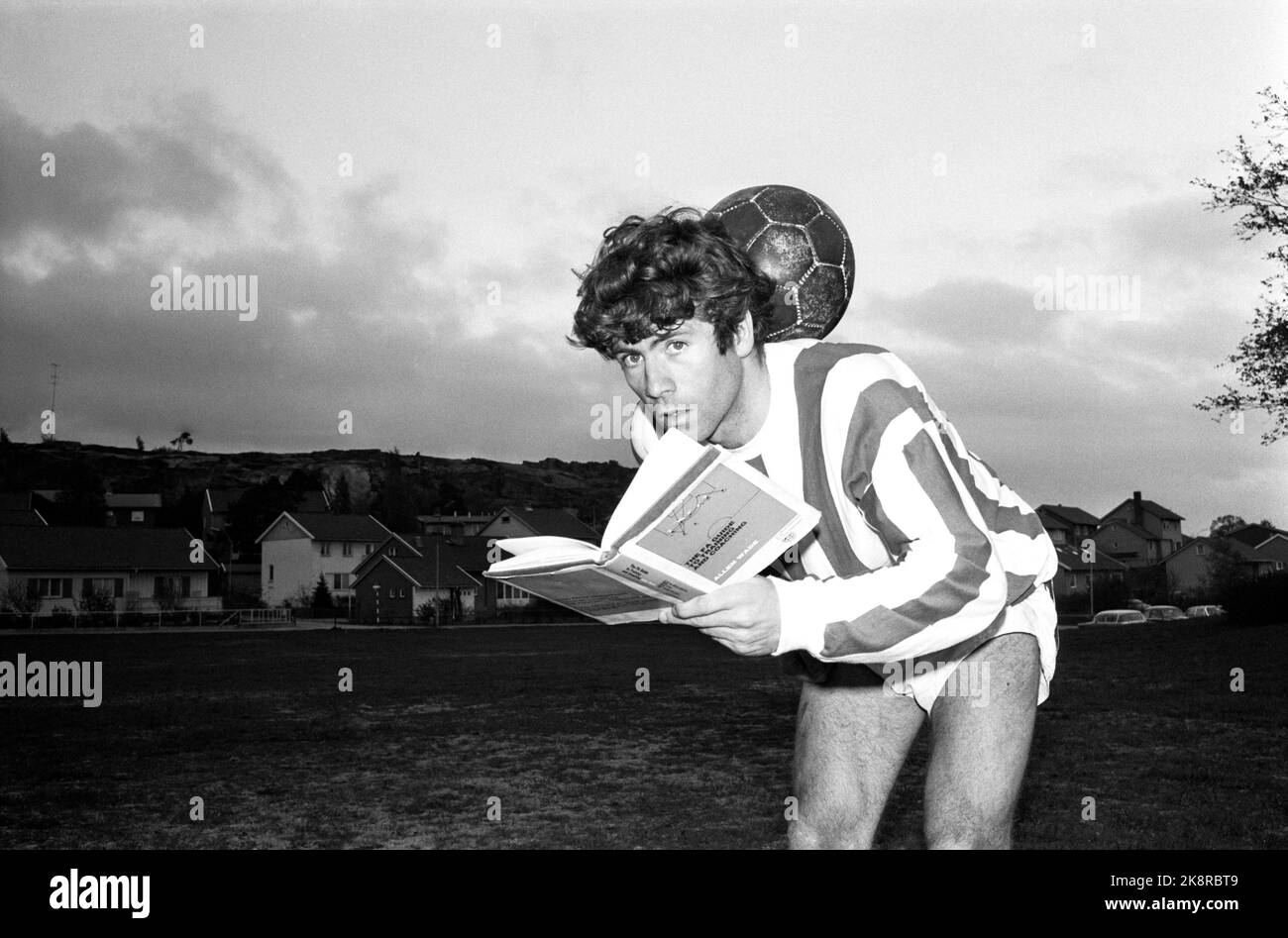 Sarpsborg June 1970 Footballer Egil Drillo Olsen plays for Sarpsborg ...