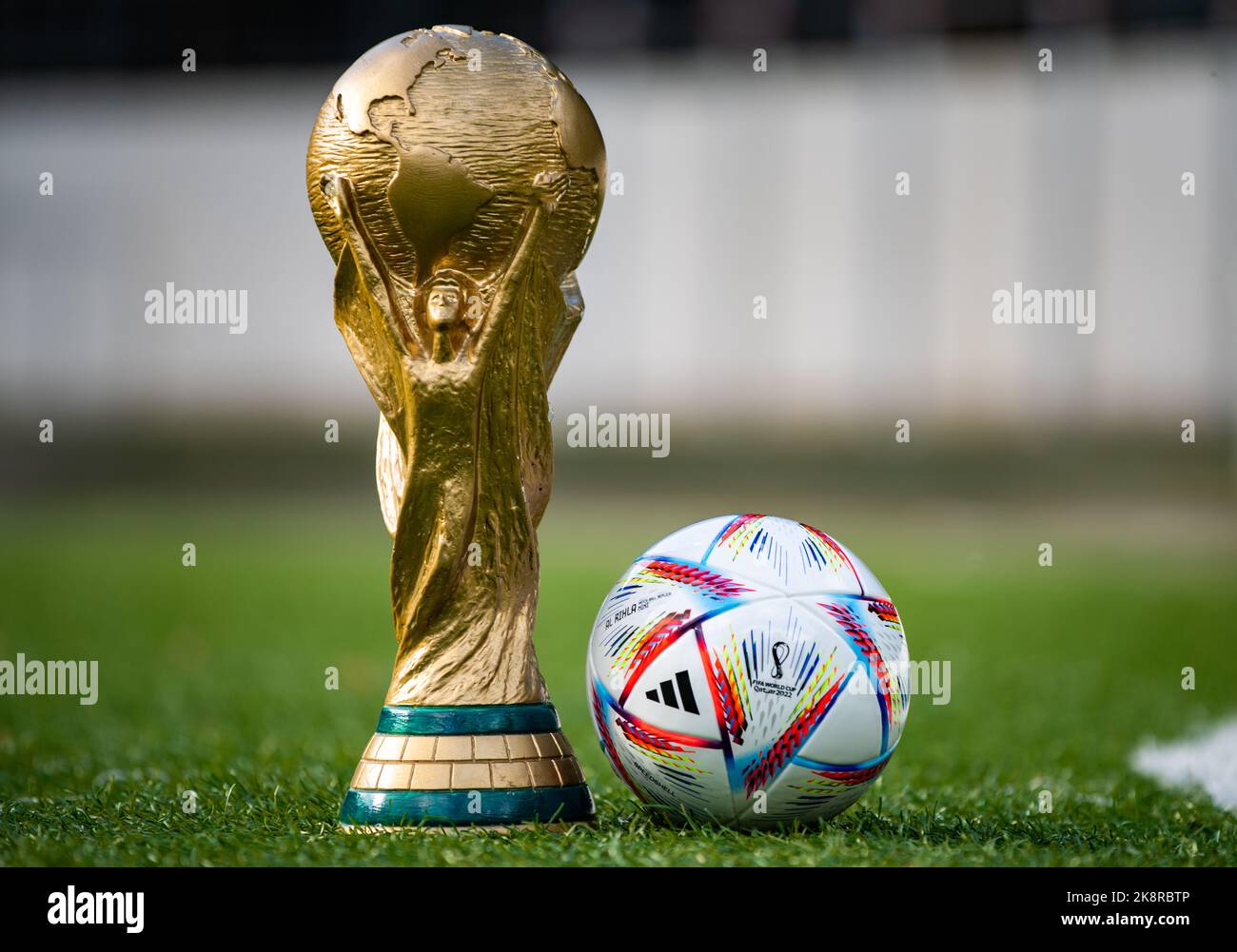 September 3, 2022, Doha, Qatar. FIFA World Cup and official Adidas Al ...