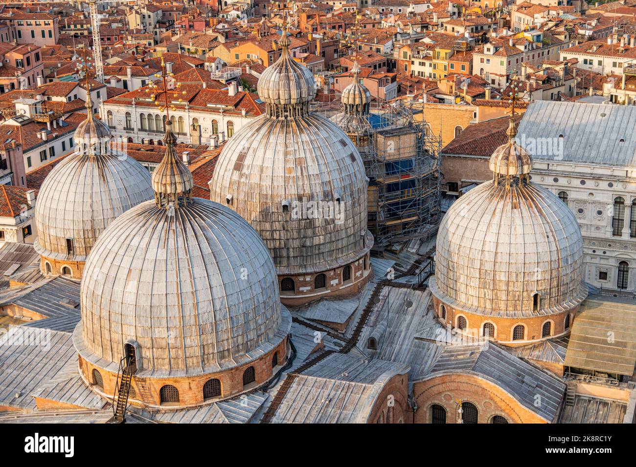 The domes of St Mark's Basilica in Venice, Italy Stock Photo - Alamy